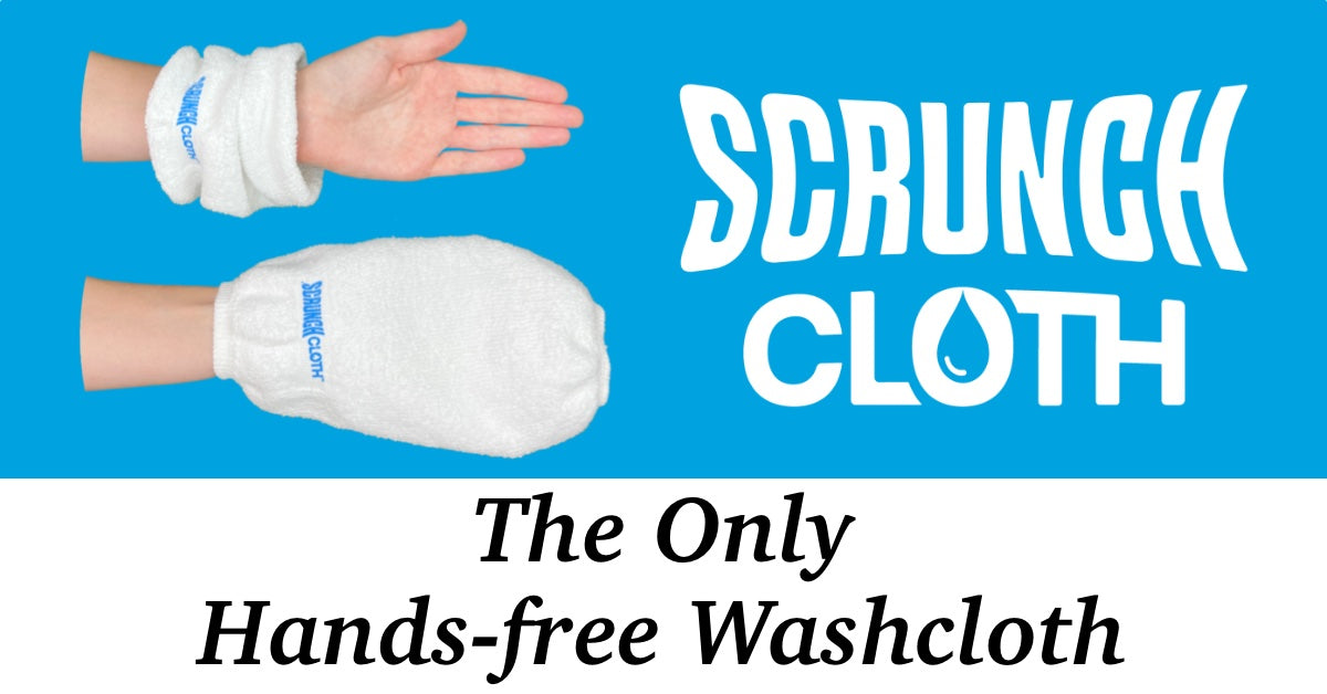 Scrunch Cloth - The Only Hands-free Washcloth